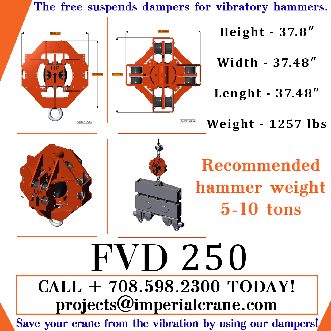 Vibration Damper USA | Finaros OY Pile Driving Equipment
